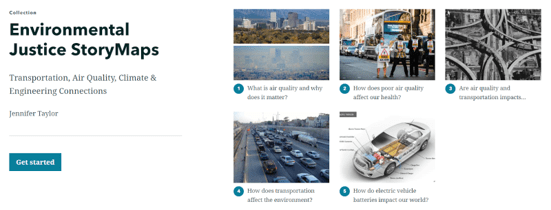 Creative Engineering Design: Environmental Justice StoryMap Collection ...